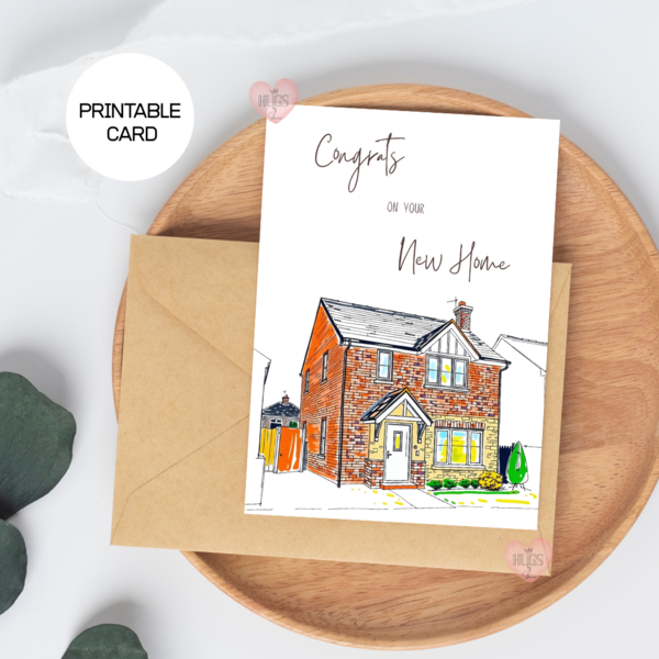 New Home Greeting Card Bundle | 7 Printable 5x7 Cards | Housewarming ...