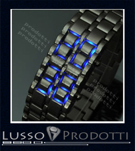 Nexus Blue LED Wrist Watch