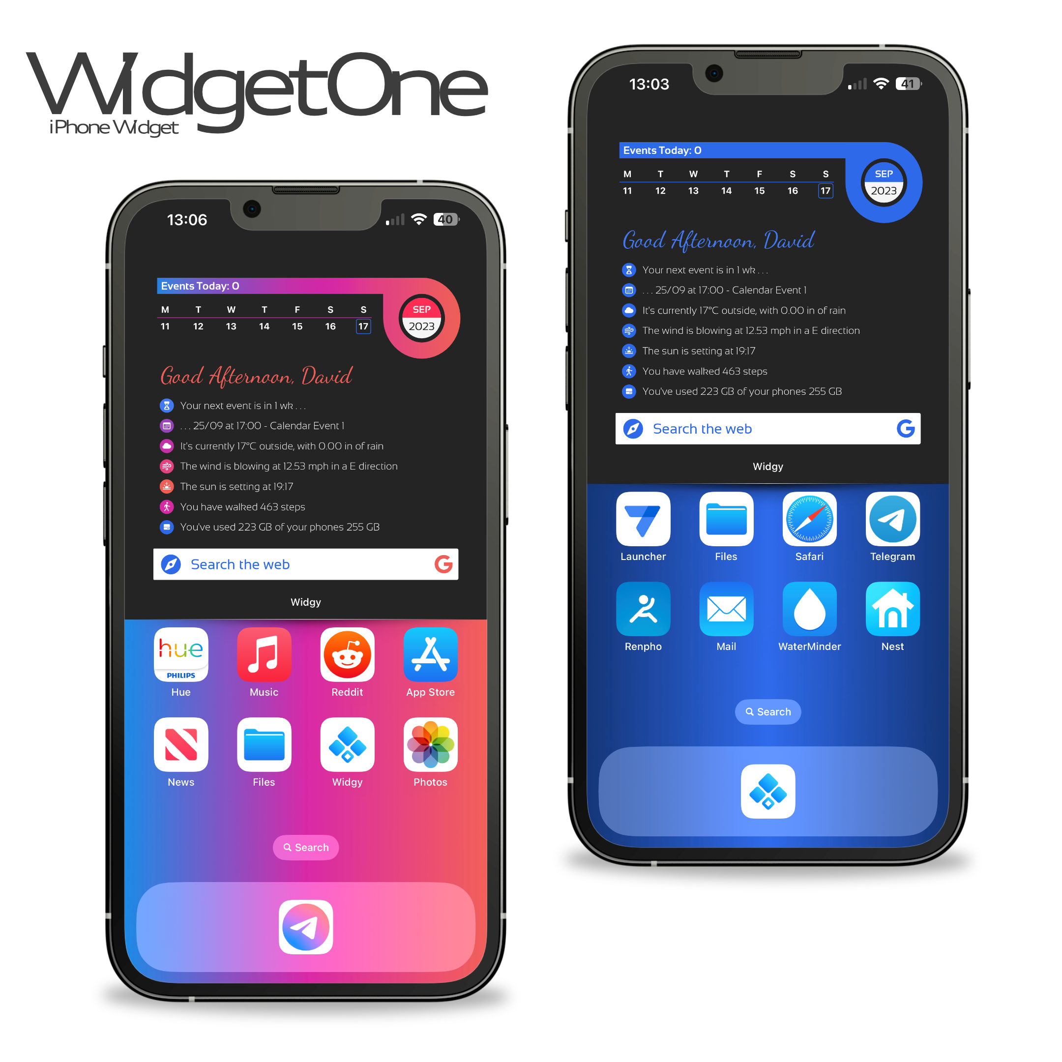 WidgetOne Widgy Widget
