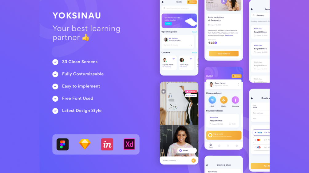 YOKSINAU - Online Class Platform KIT