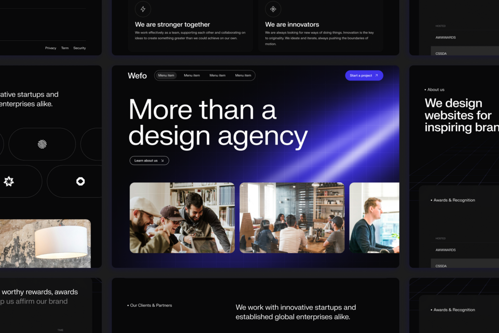 Wefo agency (About us)