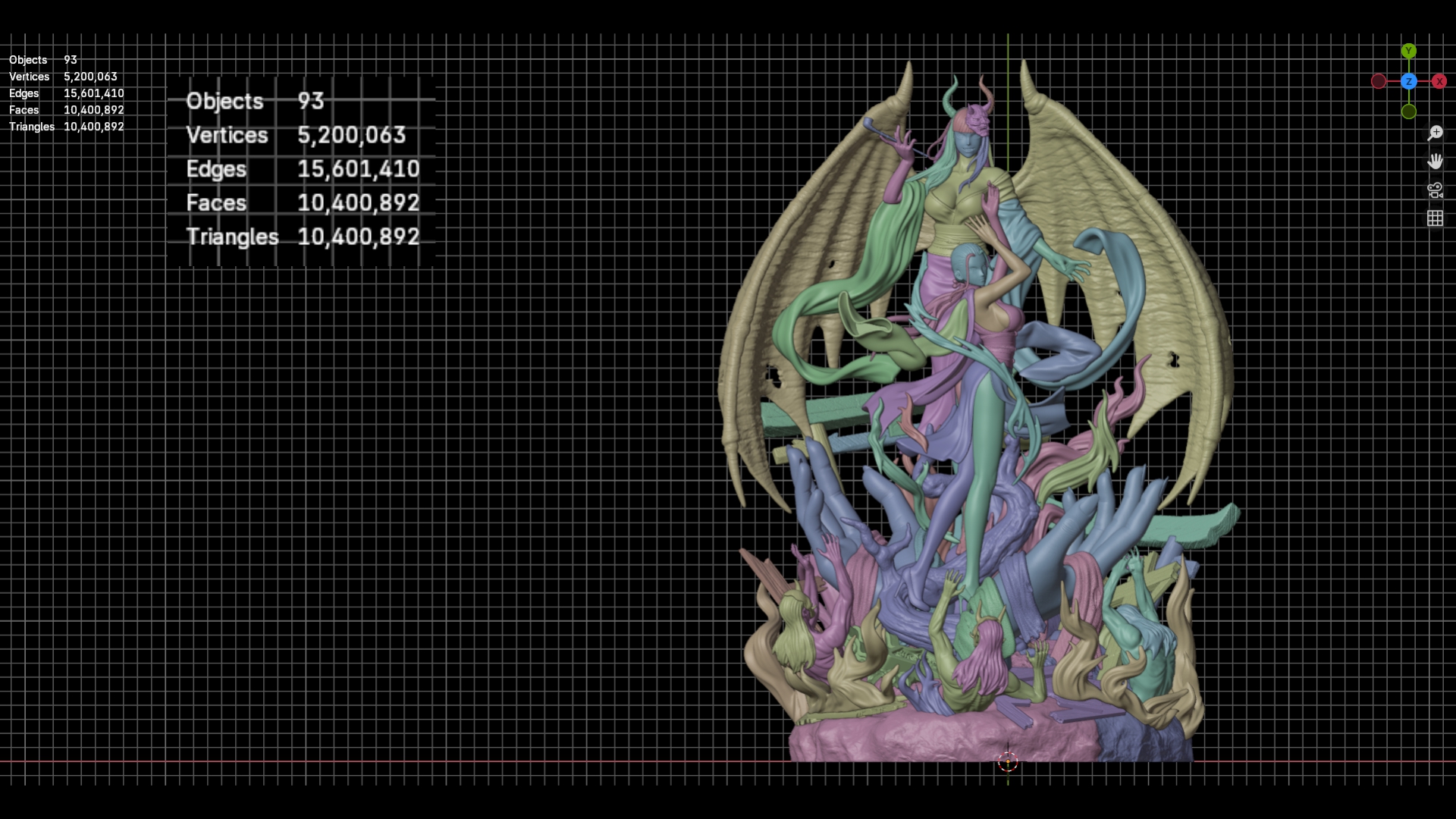 Nico Robin - Demon Fleur [3D Print Model]