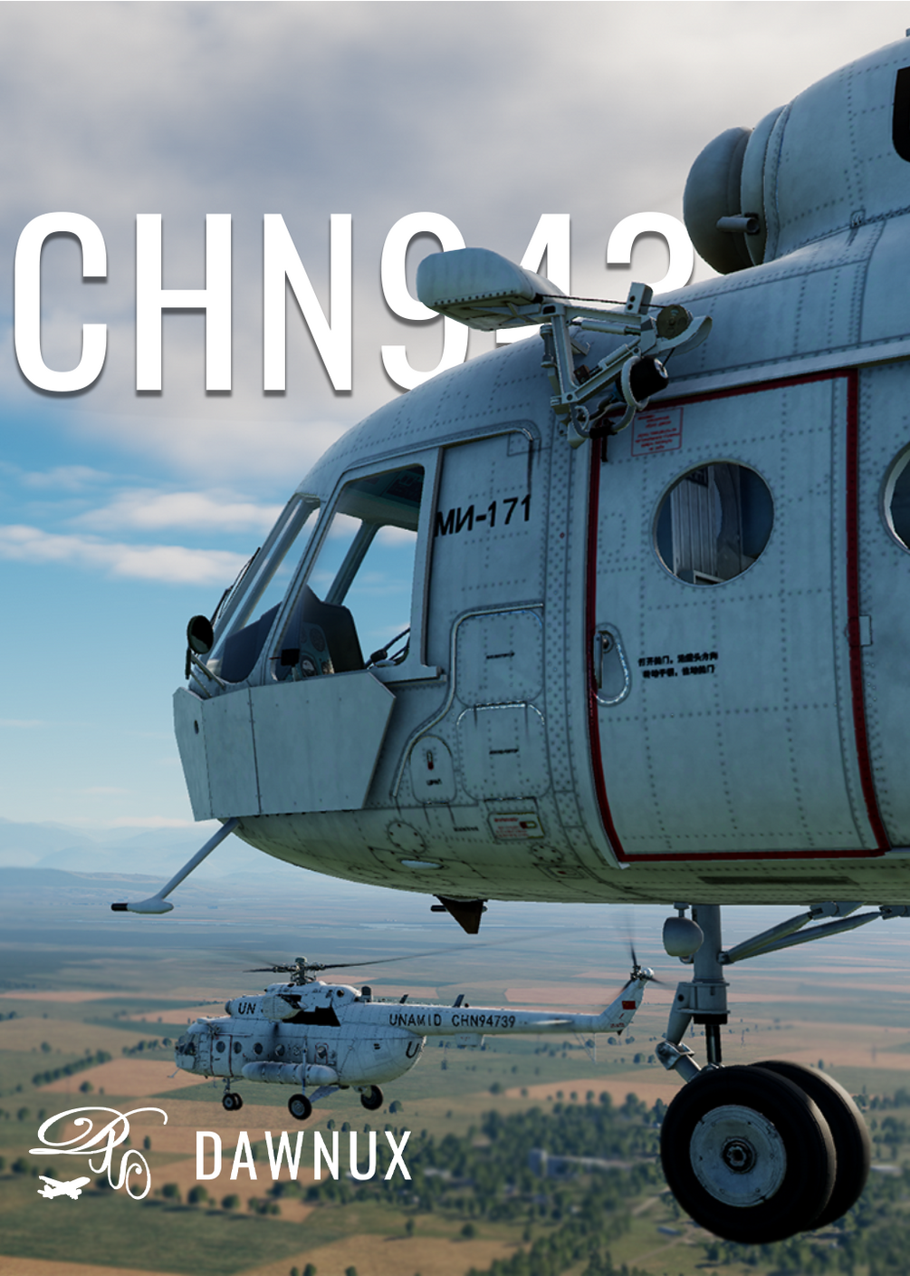 ED PLA UN Mi-8(Mi-171E) CHN94379 for DCS