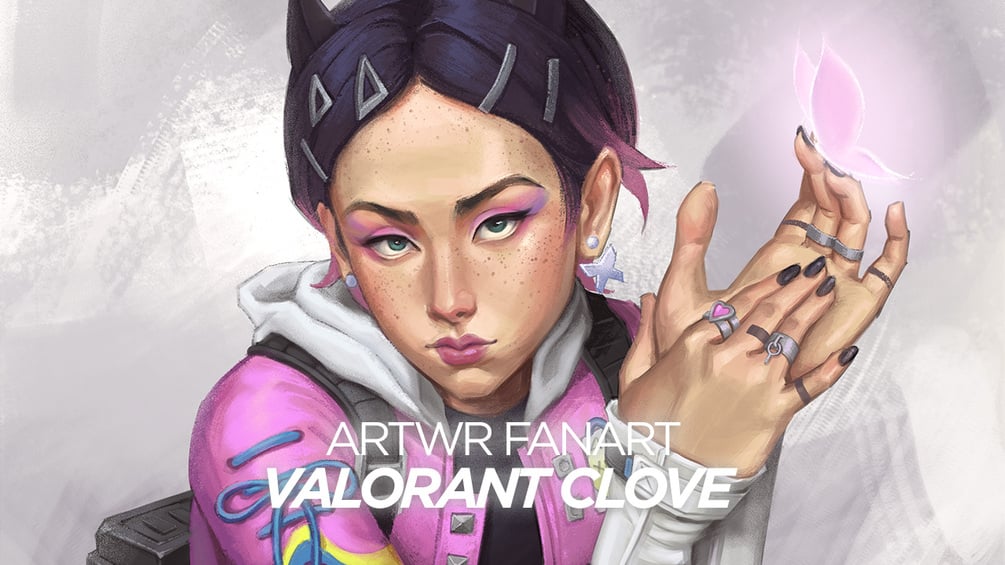 VALORANT Agent - CLOVE fanart