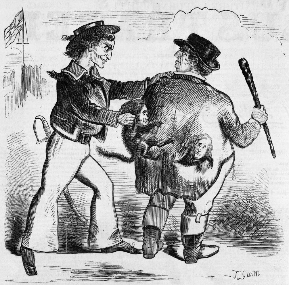 Capture of secession varmints by Gunn, Thomas Butler