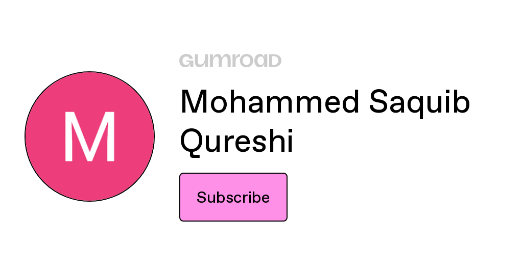 Mohammed Saquib Qureshi
