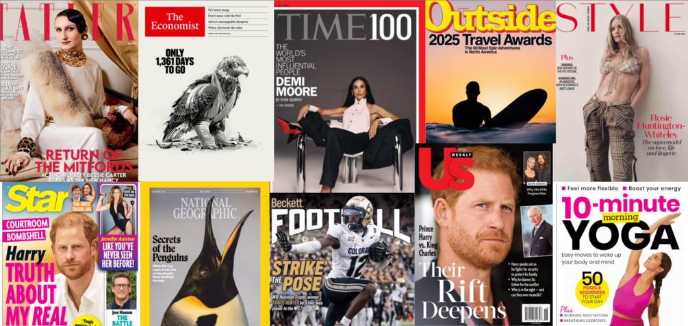 Exclusive 122 Assorted Magazines BUNDLE MAY 2025