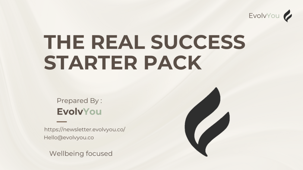 The Real Success Starter Pack [PDF]