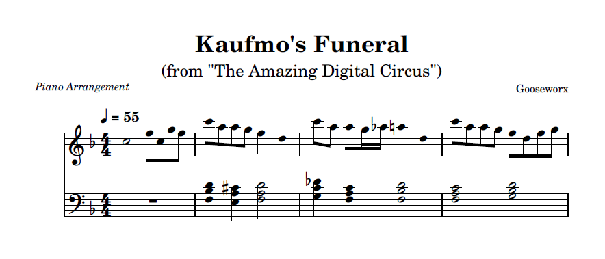 Kaufmo's Funeral - The Amazing Digital Circus