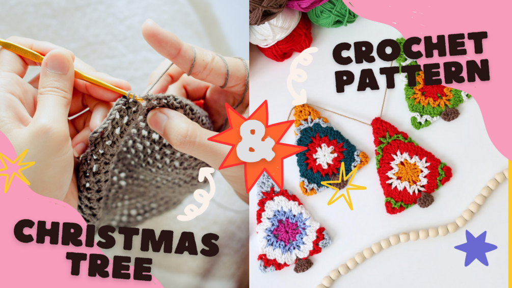 Crochet Pattern- 30 minutes JOLLY Christmas Tree Crochet