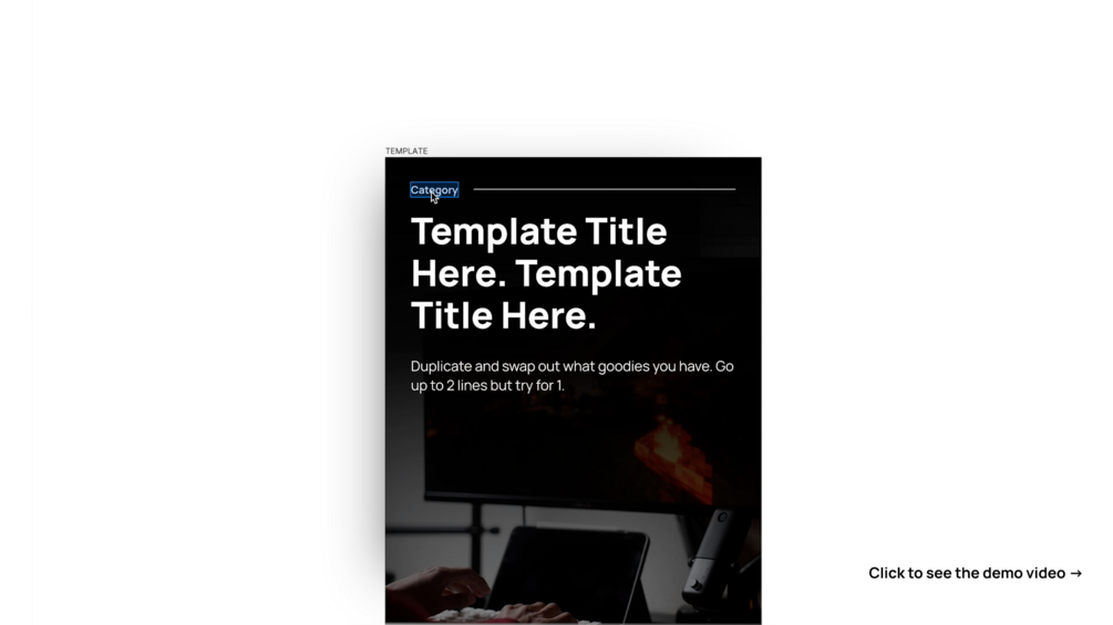 FREE Dynamic Reels Thumbnail Figma Template
