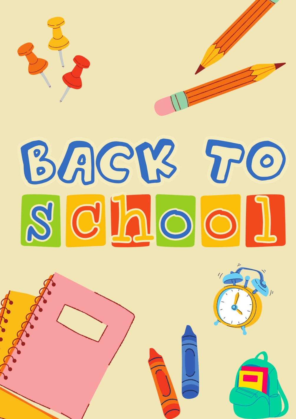 Back To School Note book