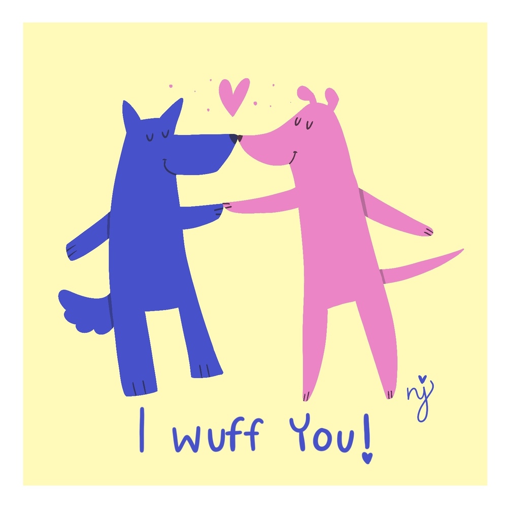 I “Wuff” you ️