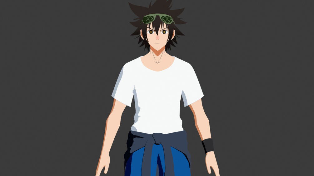 Jin Mori 3D Model FBX + Textures