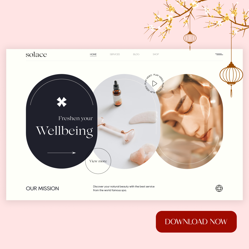 Spa Web Design Concept