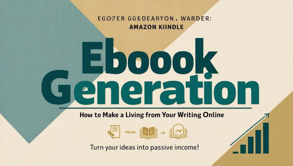Génération Ebook : Comment Vivre de vos Écrits en Ligne