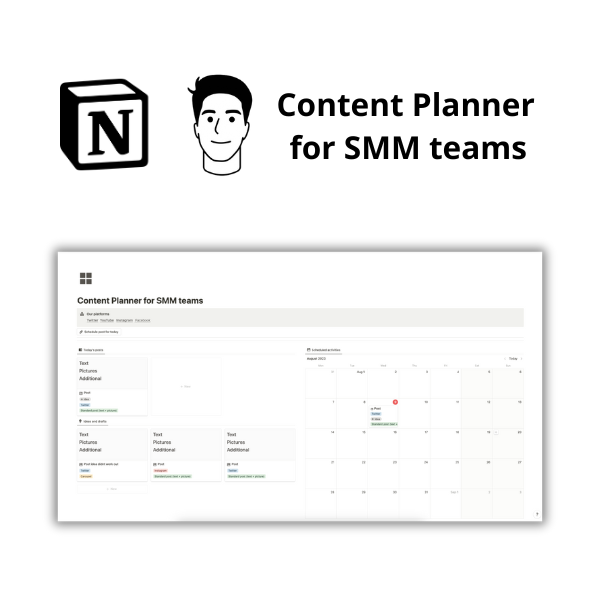 Content Planner for SMM teams