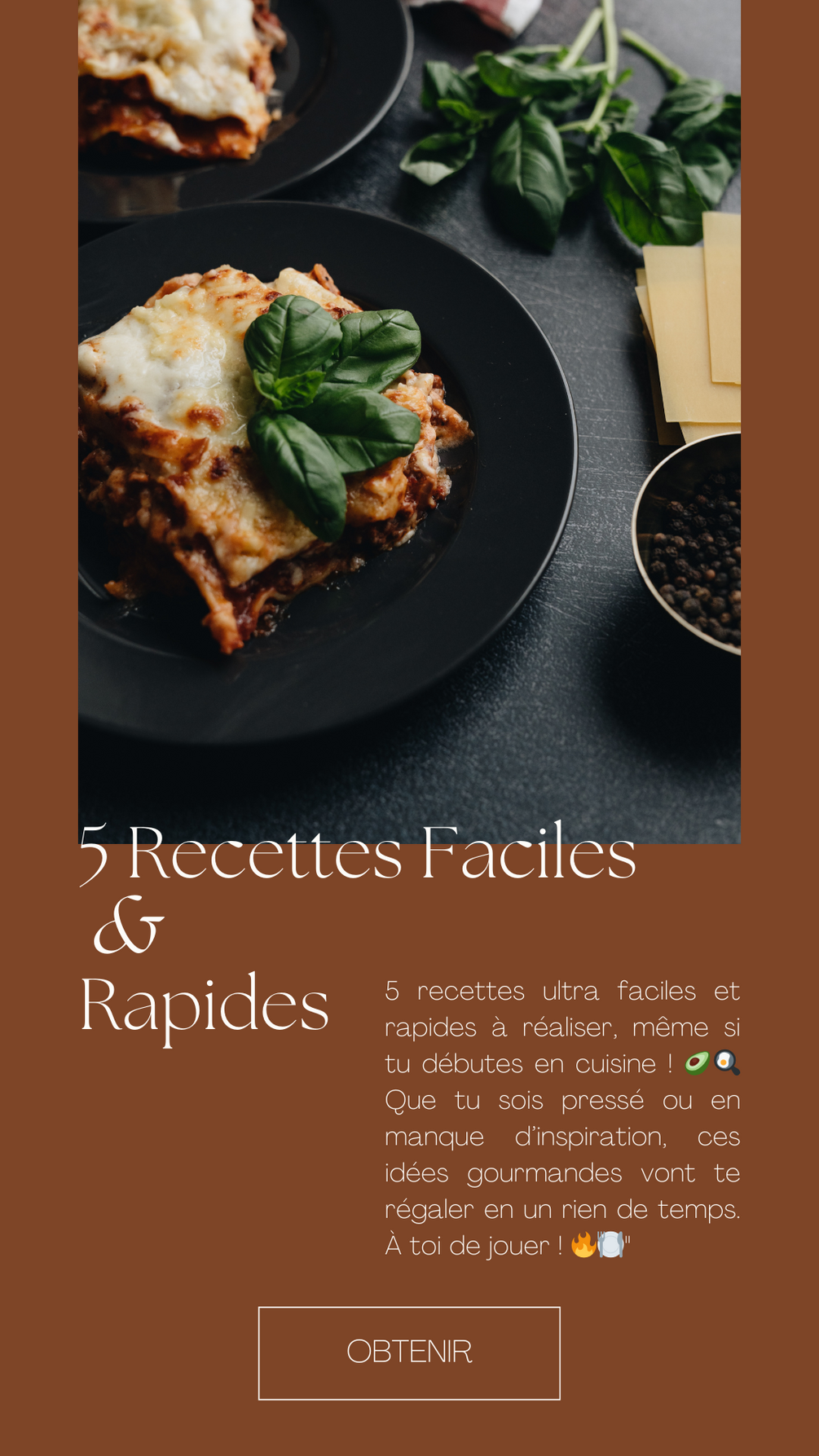 5 Recettes Express : Simples, Rapides et Gourmandes ! 🍽️🔥