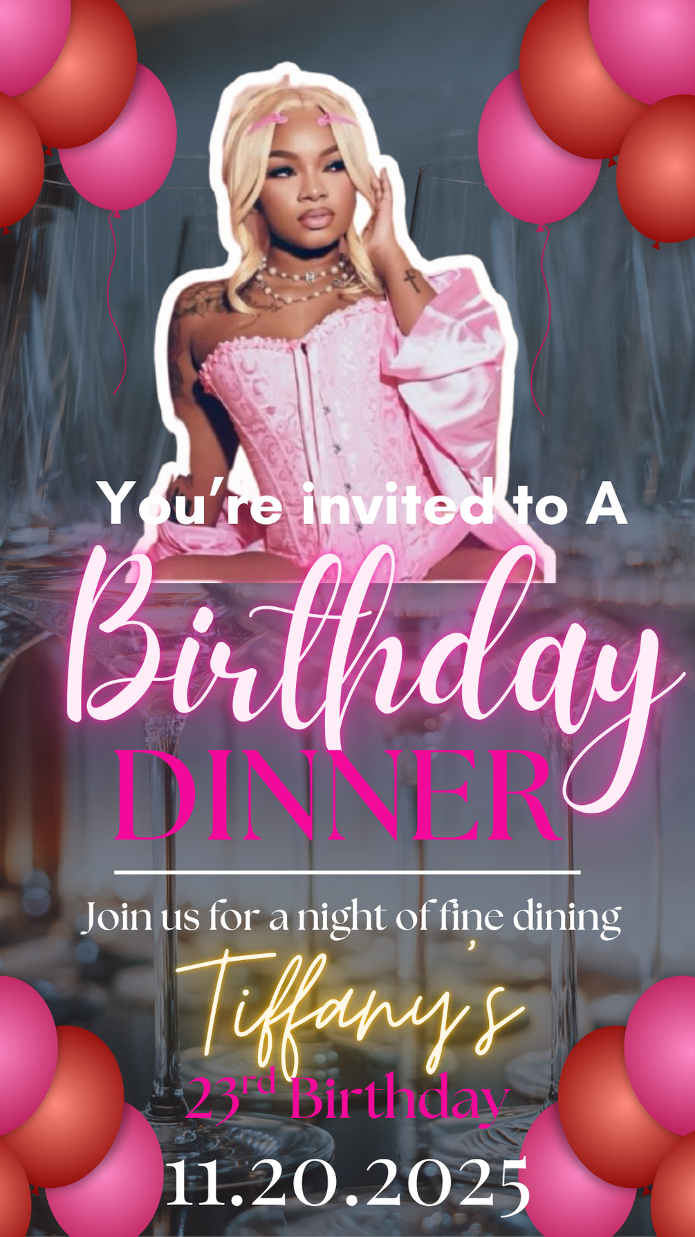Birthday party invitation