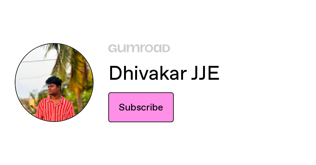 Dhivakar JJE