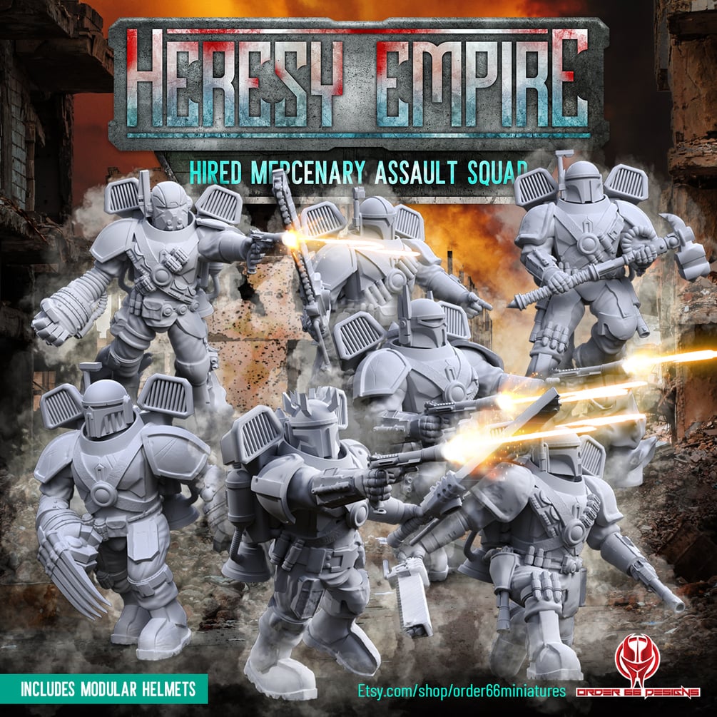 Heresy Empire - Hired Mercenary Squad