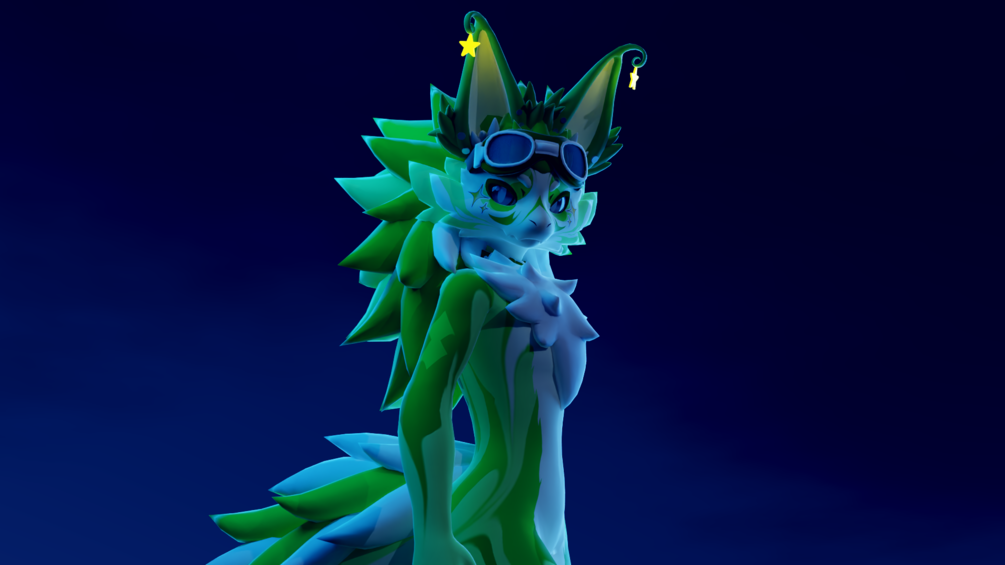 Alien cat ears for novabeast [ZibZib Ears]