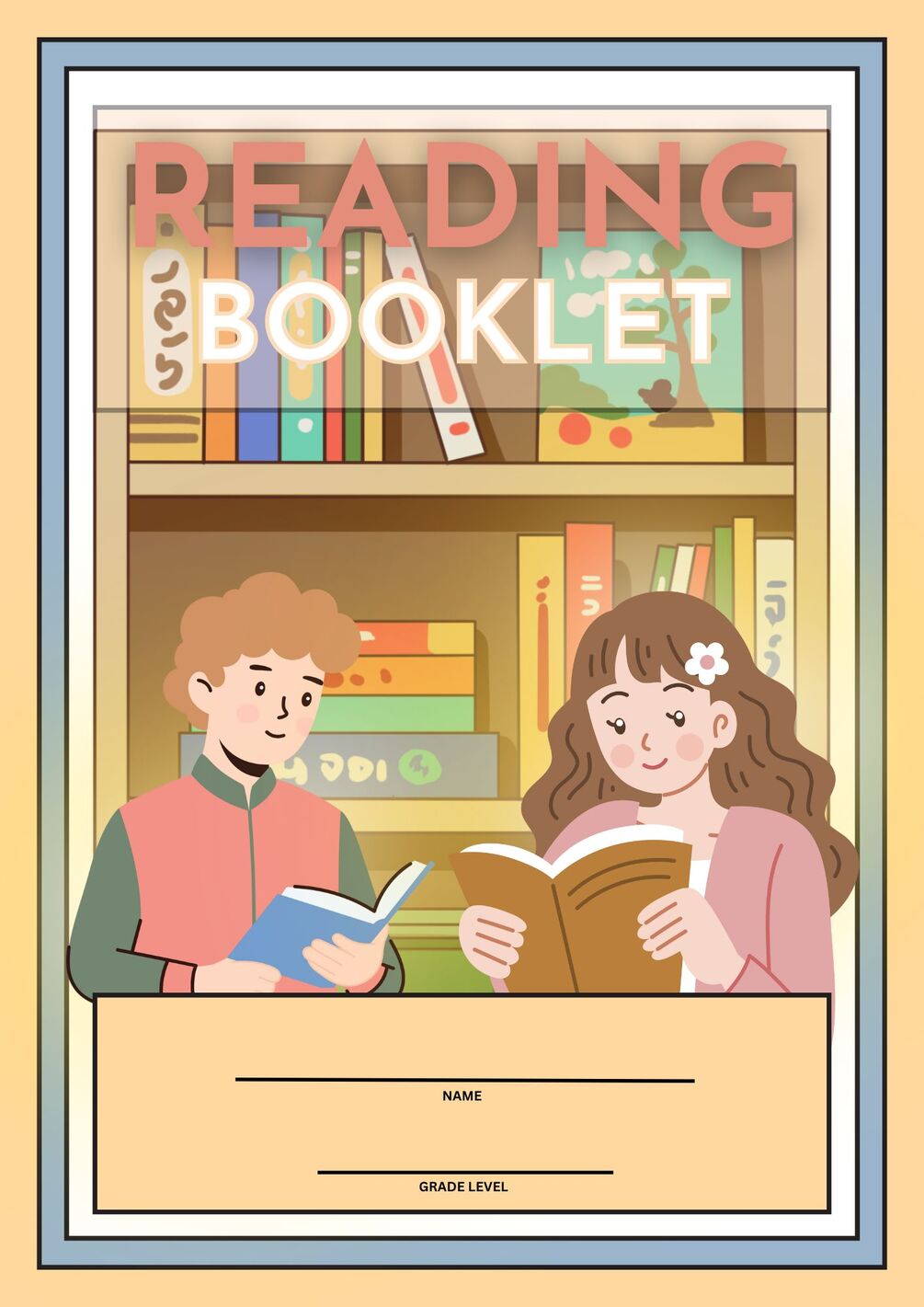 READING AND INTERACTIVE BOOKLET FOR ELEMENTARY STUDENTS (GRADES 1-3)