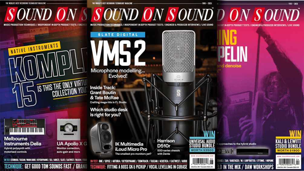 Sound on Sound | Magazine about modern sound and music | 2005 - 2025