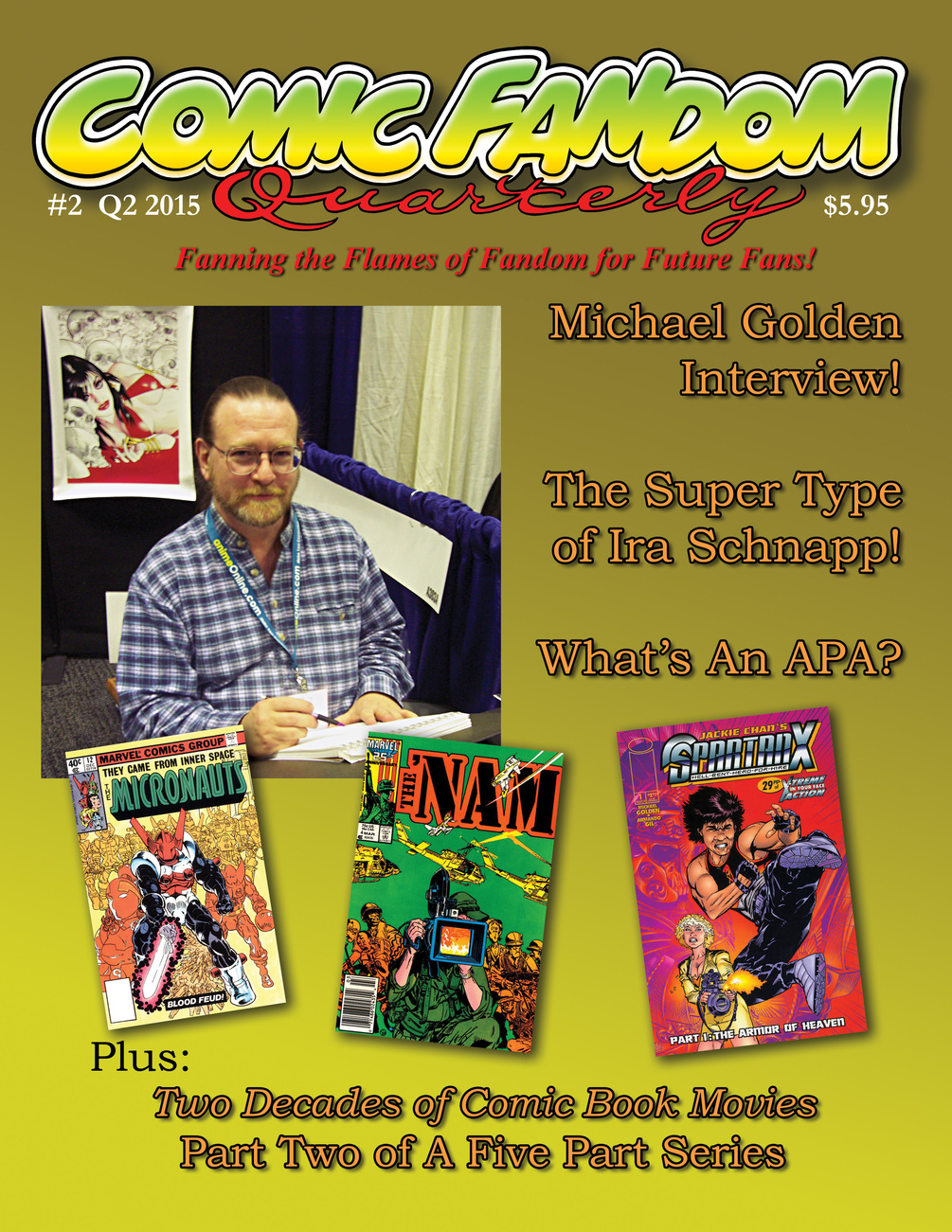 Comic Fandom Quarterly #2, Q2 2015 (Digital Edition)