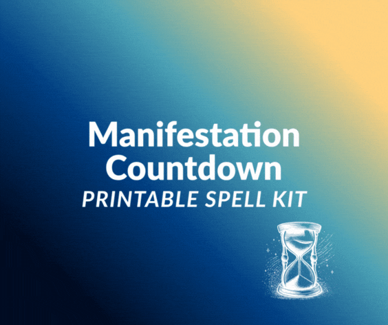 Manifestation Countdown · Printable Spell Kit
