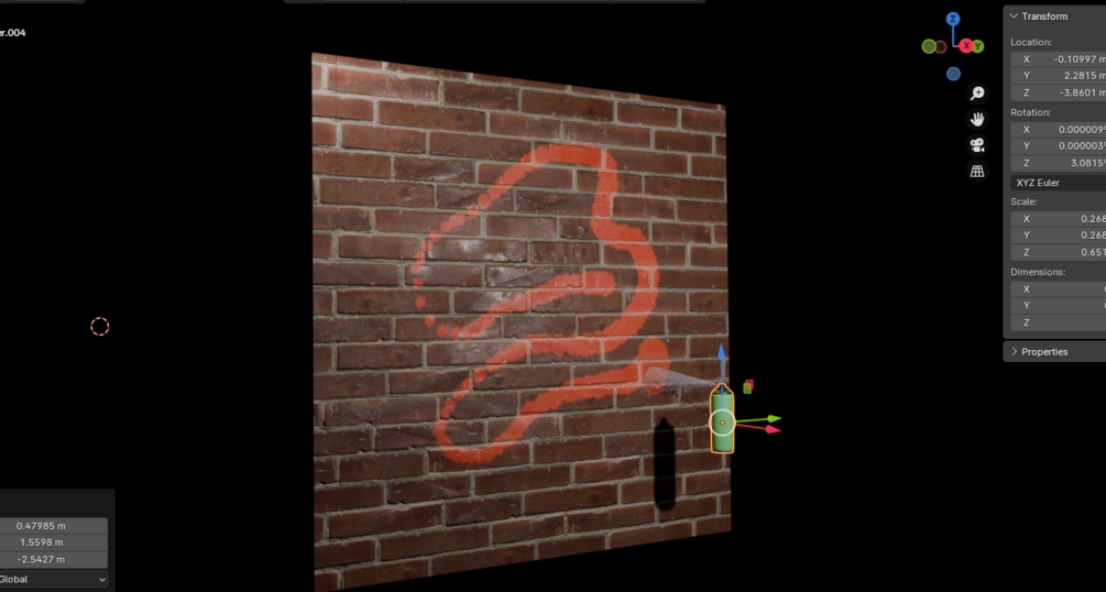 Realtime Graffiti Blender