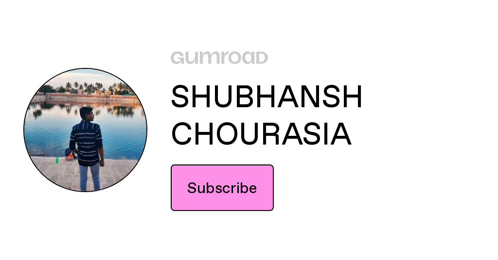 SHUBHANSH CHOURASIA