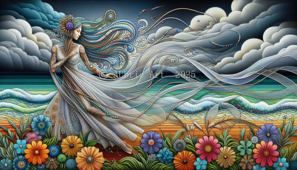 🌊 "The Whisper of the Sea and the Wind"