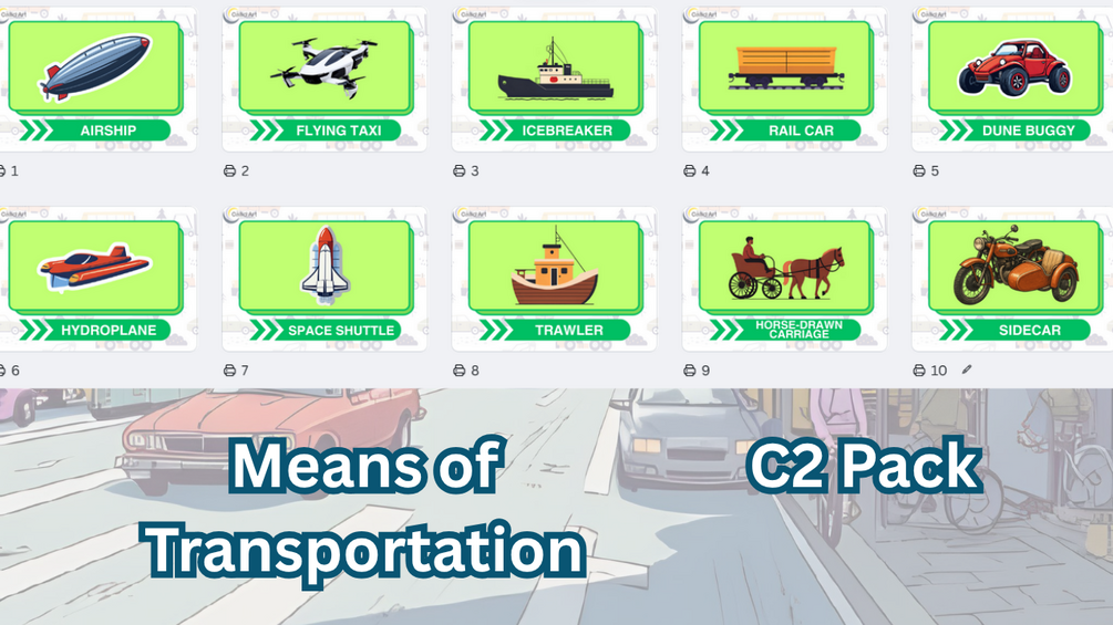 Means of Transportation - C2 Pack