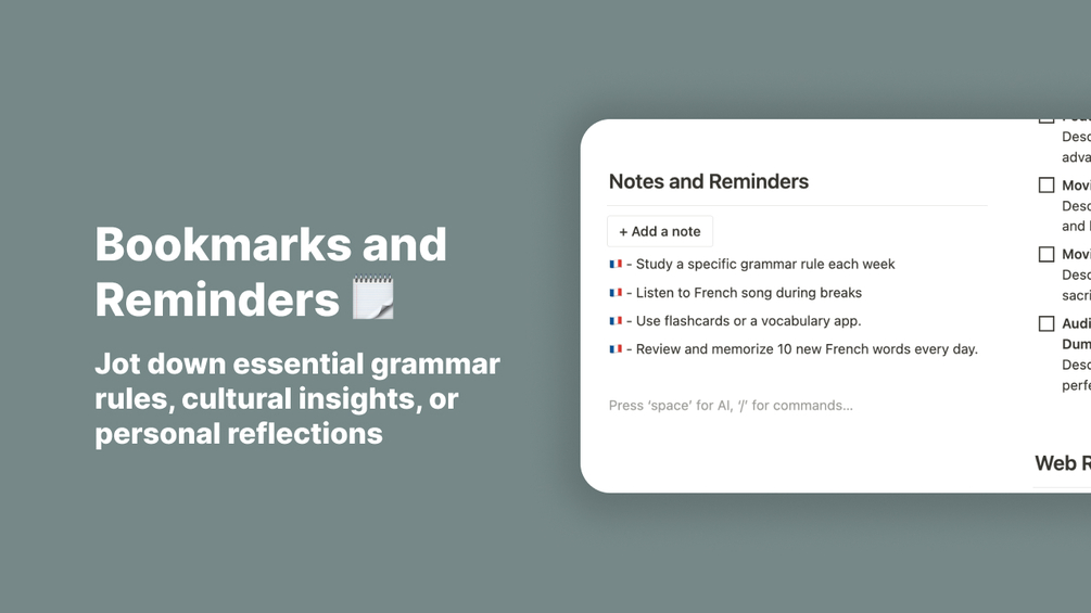 Language Learning: Launchpad Template