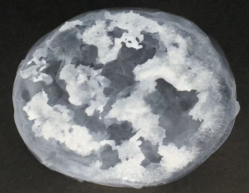 Moon Tutorial - Black Paper and Lime Water