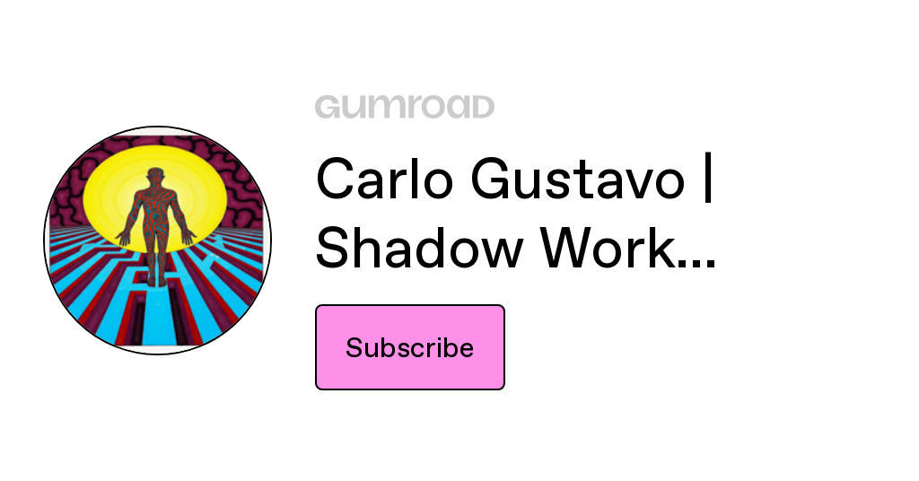 Carlo Gustavo | Shadow Work Integration