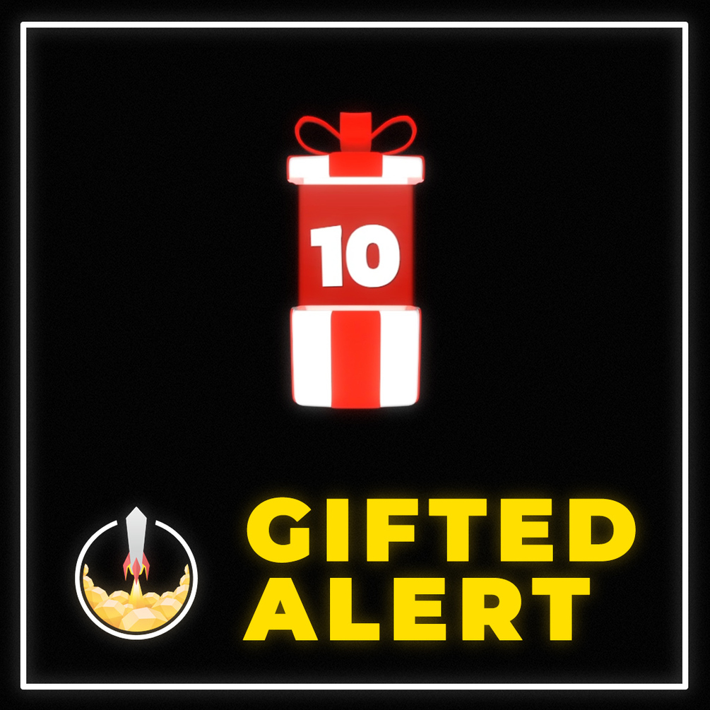 StreamElements Twitch Gifted Subs Alert