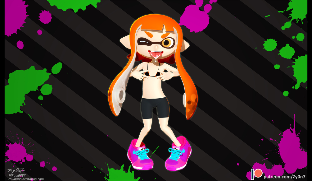 Inkling render & 3d print set