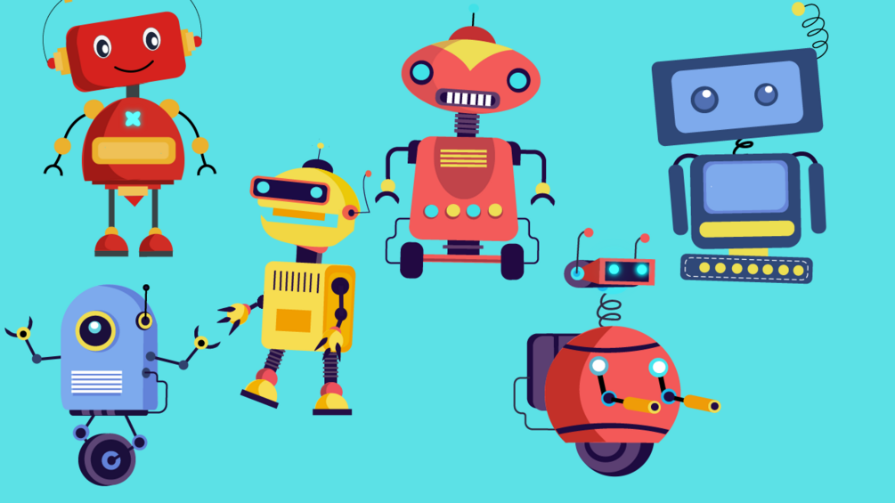 Green Screen Robot Character Pack – Dynamic Cartoon Bots Animation