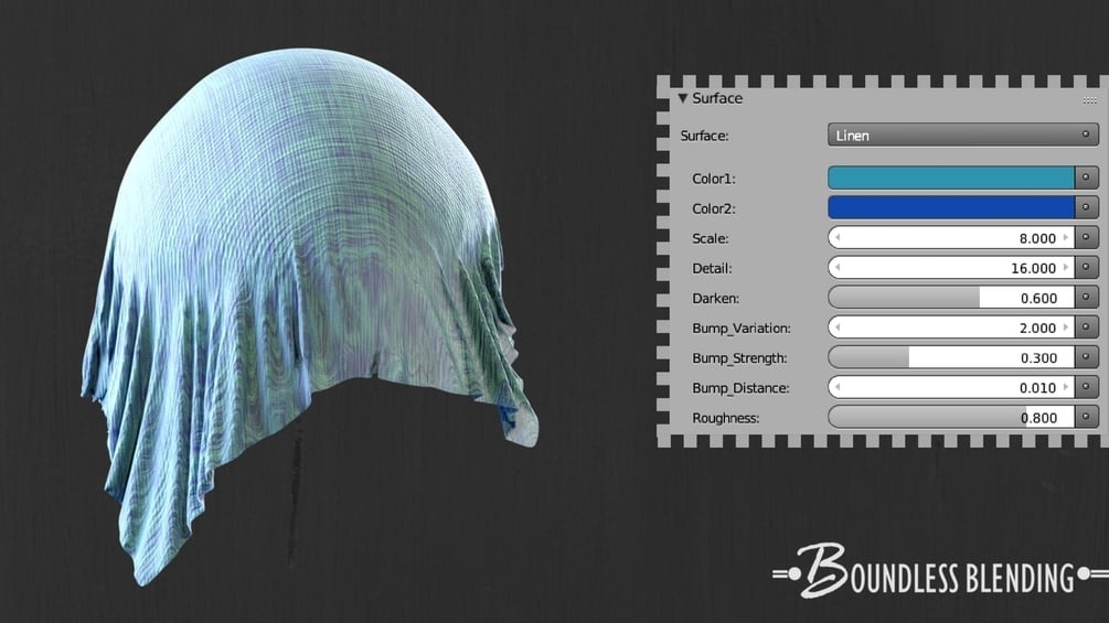 Linen Shader (Procedural)