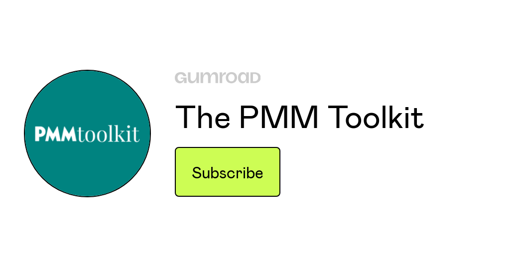 The PMM Toolkit