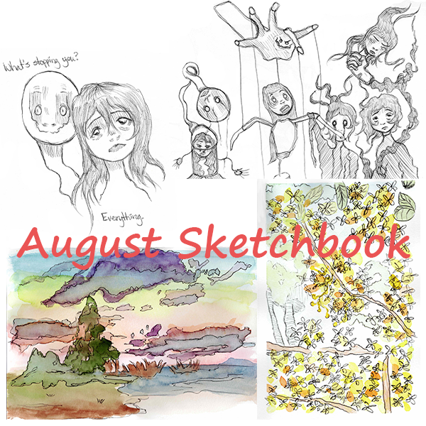 August Sketchbook Scans
