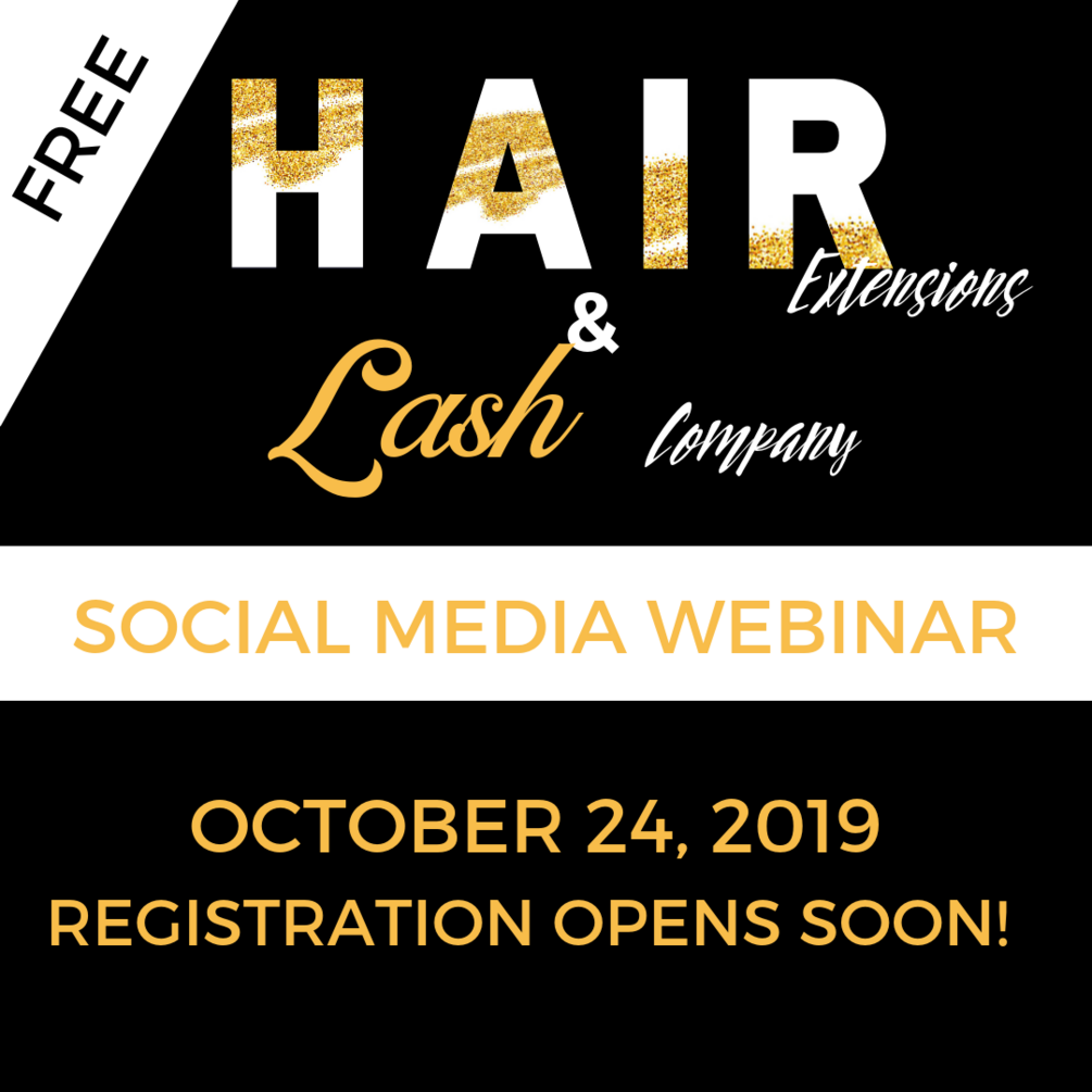 Social Media for Hair Extension and Lash Companies