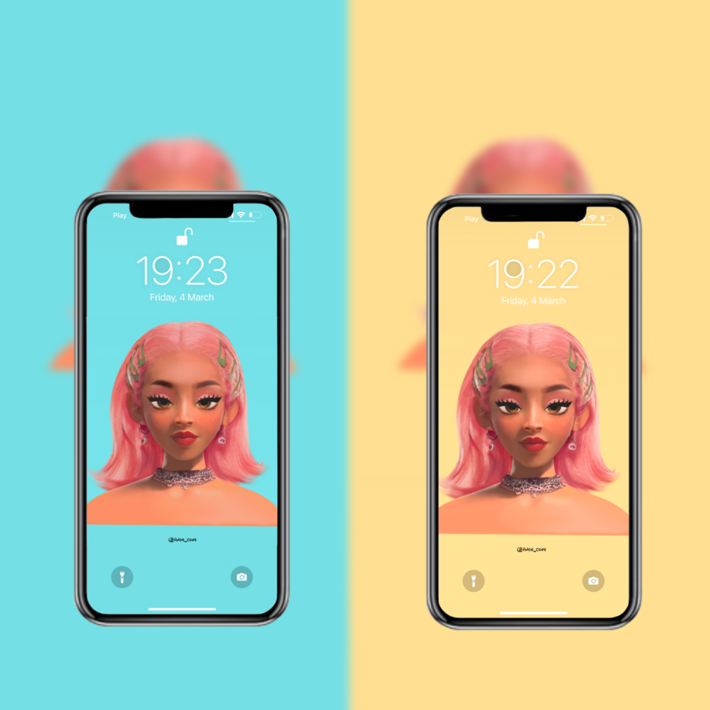 Doja Cat - 2 colors Wallpaper