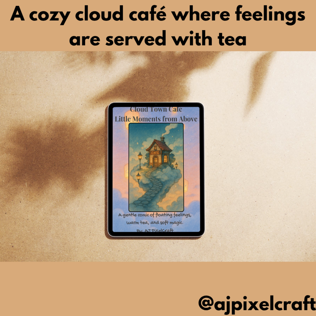Cloud Town Café: A Whimsical Comic eBook of Quiet Magic and Cozy Moments