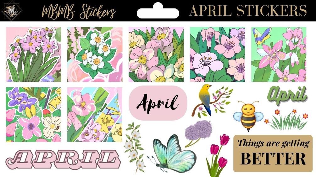 April Stickers