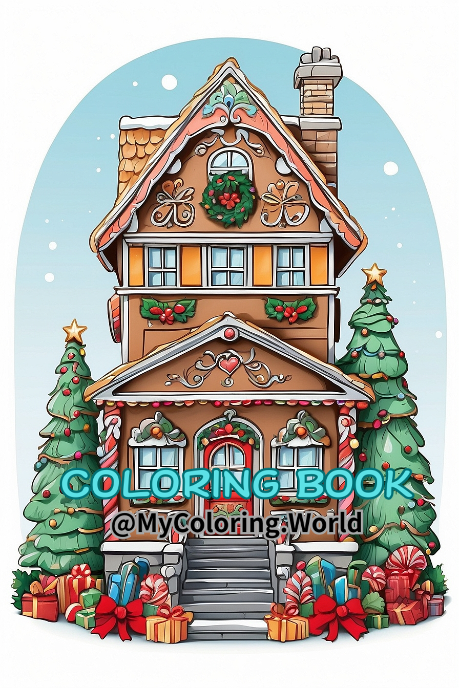Christmas Mixed theme 006 Coloring book