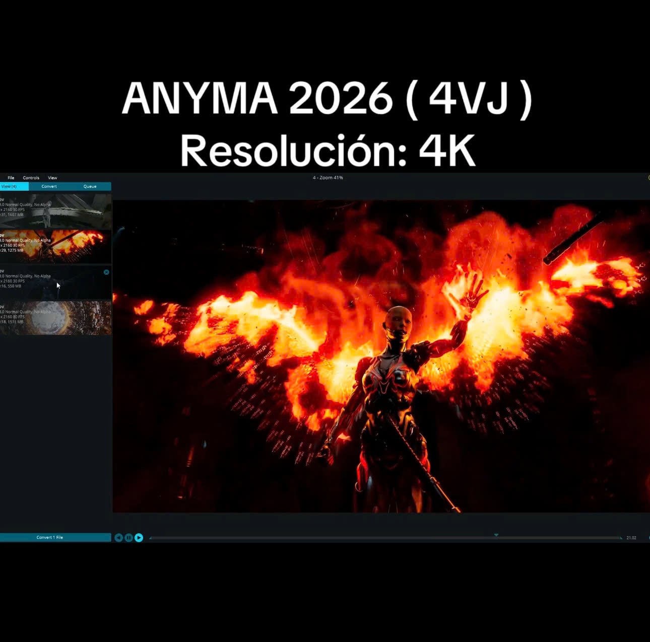 ANYMA 2026 4K ( 4 VJ )