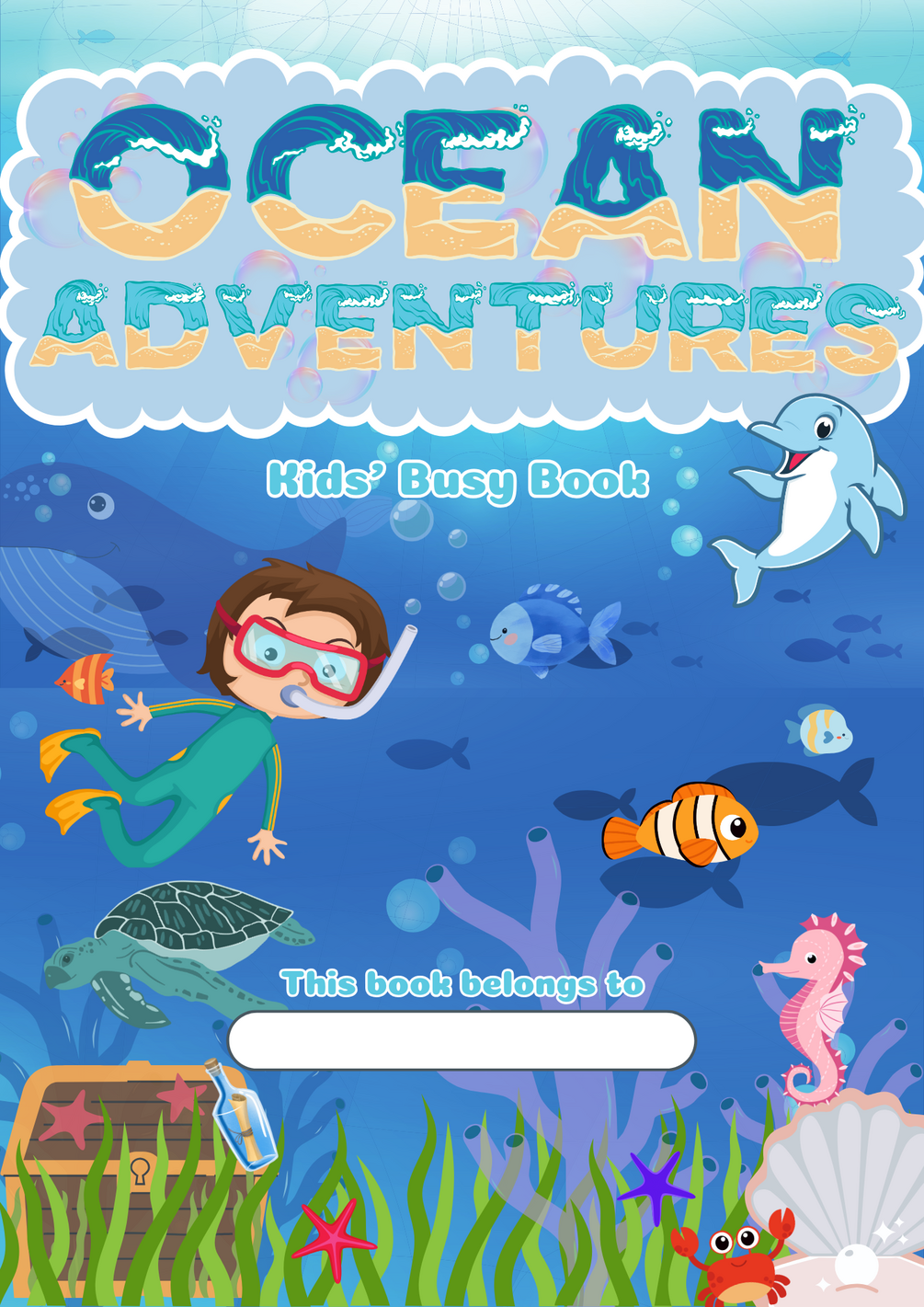Kids' Busy Book: Ocean Adventures